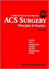 ACS Surgery: Principles & Practice: 9780970390271: Medicine & Health ...