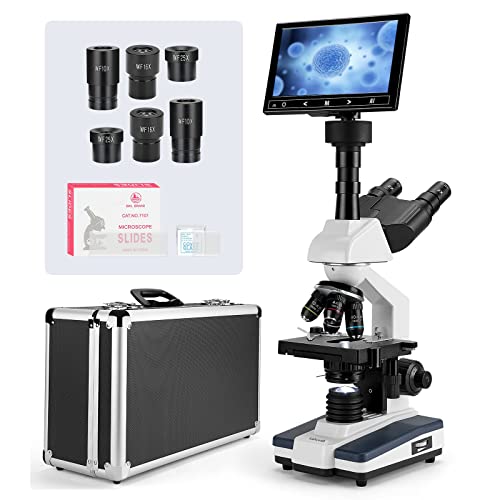 [Research-Grade] Vabiooth Lab Compound Trinocular Microscope 40X-2500X ...
