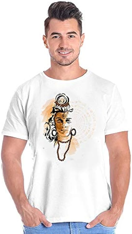 Buy Shiv Shiva Graphic Print T-Shirt for Men and Boys at Amazon.in