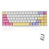 BOYI WK68 Hot Swappable RGB Mechanical Keyboard,Wireless Bluetooth 5.0 ...