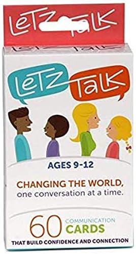 Letz Talk Communication Cards for Kids - Conversation Cards to Build ...
