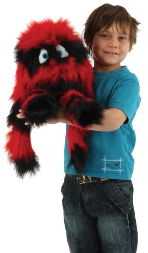 The Puppet Company Monster Puppet, Red and Black (B002P9TEH4) | Amazon ...