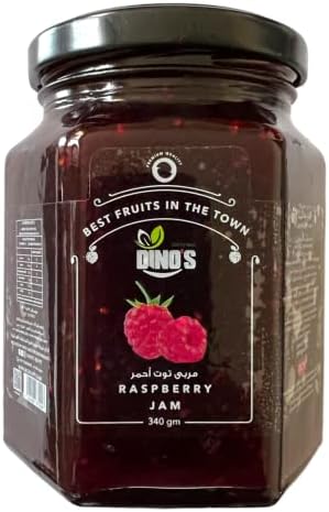 Dino's Premium Raspberry Jam - 340g price in Egypt | Amazon Egypt ...