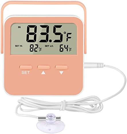 Freezer Alarm 2 Pack Digital Refrigerator Thermometer Alarm Freezer ...