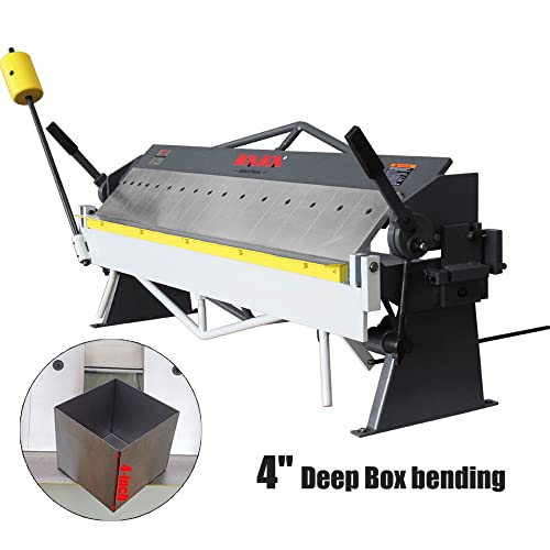 KAKA INDUSTRIAL BP-1650, 50" x 16 Gauge Bench Model Box & Pan Brake,Max ...