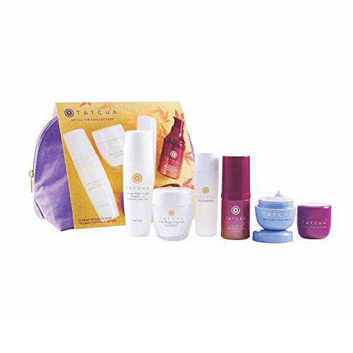 Tatcha Traveling Ritual for Radiance: 6 Step Travel Friendly Ritual Set ...
