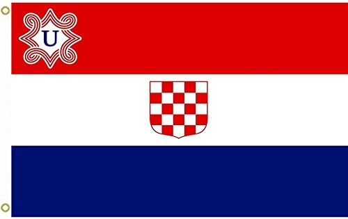 Amazon.com: Small Flag Fascist state the Independent State of Croatia ...