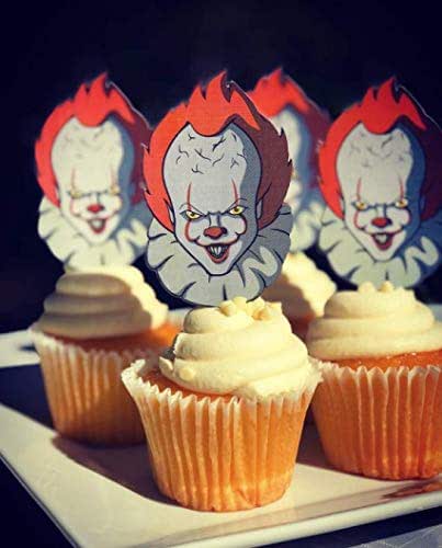 Amazon.com: Pennywise Toppers, Pennywise cake decor, Pennywise party ...
