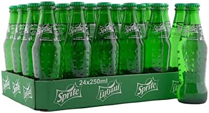 Sprite Regular Carbonated Soft Drink, Glass Bottles, 24 x 250 ml price ...