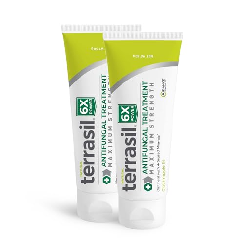 terrasil Antifungal Cream MAX 6X, Clinically Proven Clotrimazole ...