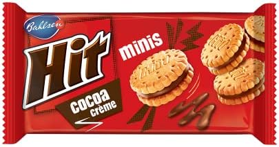 Bahlsen Hit Minis Cocoa Crème Biscuits With Soft-Melting Cocoa Cream ...