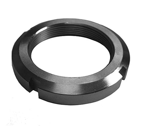 J.W. Winco KM-8 KM Bearing Lock Nut, M40 x 1.5 Thread, 58 mm OD, 9 mm ...