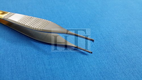 T/C ADSON TISSUE PLATIC SURGERY FORCEPS 4.75" 1X2TEETH STRAIGHT FINE ...