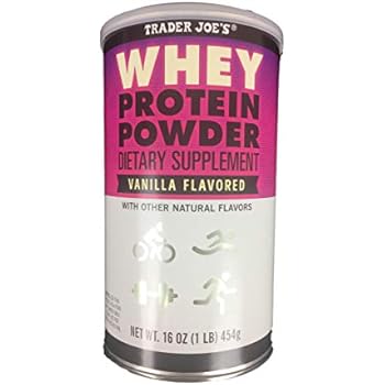 Amazon.com: Trader Joe's - Whey Protein Powder Dietary Supplement ...