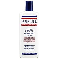 Amazon.com : Folicure Extra Shampoo 12oz. : Folicure Hair Products ...