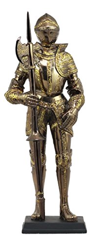 Metal Knight Statue for sale | Only 4 left at -70%