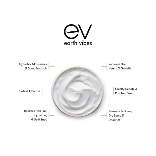 Earth Vibes Hydrating Argan Oil Hair Mask Conditioner - Deep ...