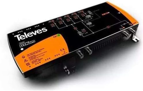 Televes 534040 - Amplificador dtkom matv 3e/1s f fm-biii-uhf: Amazon.es ...