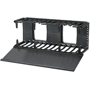 Panduit NMF1 Horizontal Cable Manager, Black - Electrical Cables ...