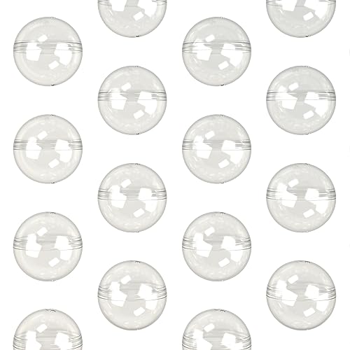 Vending Machine Capsules - 250 Pcs Toy Capsules - Clear 1.26 Inches ...