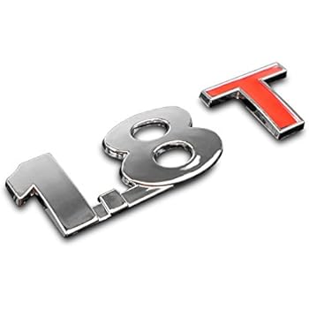 Amazon.com: Genuine VW Beetle Turbo Chrome Lettering Badge Emblem ...