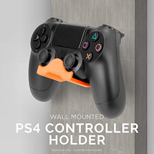Brainwavz PS4 Game Controller Wall Hanger Stand Mount Holder (2 Pack ...