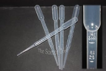 3ML GRADUATED PASTEUR PIPETTE PK10: Amazon.co.uk: Welcome