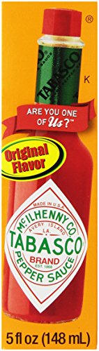 Tabasco Pepper Sauce, Original Flavor, 5 Fl Oz | Amazon price tracker ...
