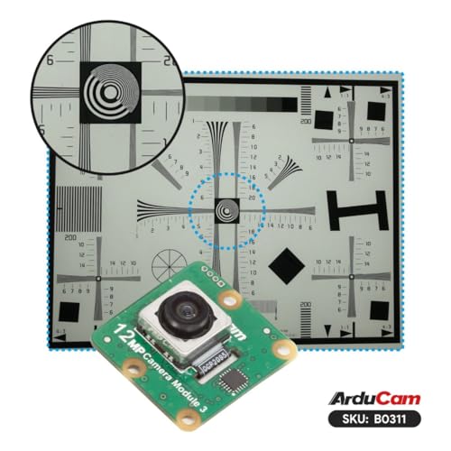 Arducam For Raspberry Pi Camera Module 3 Wide, 120°(D) IMX708 Autofocus ...