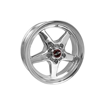 Amazon.com: Race Star Wheels 92 Drag Star Polished Aluminum 17x4.5 ...