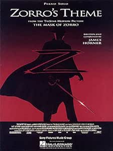 Amazon.com: Zorro's Theme (From the Mask of Zorro) (Piano Solo Sheets ...