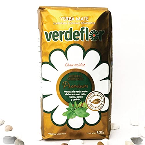 VERDEFLOR - PREMIUM FLAVOR - Loose Leaf Yerba Mate - 1.1 Lb - Plant ...