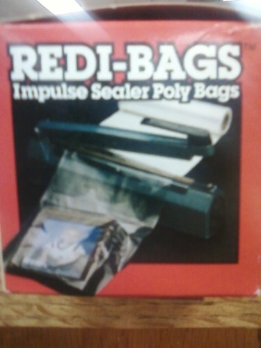 Amazon.com : Redi Bags - Impulse Sealer Poly Bags 6" Wide 6" X 75' Long ...