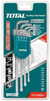Total Torx Key Set - 9 Pieces - Tht106392 price in Egypt | Amazon Egypt ...