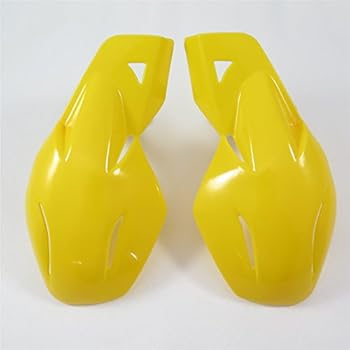 Amazon.com: Motorcycle Yellow 7/8" 22mm Hard Plastic Reinforced Hand ...