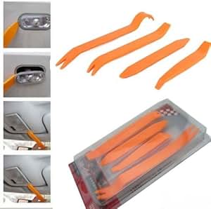 Amazon.com: Auto Trim Removal Tool 4 Pcs Kit Plastic: Automotive