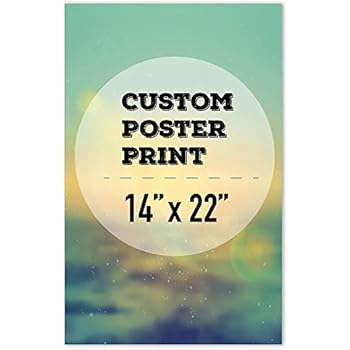 Amazon.com: wall26 Custom Poster Print - Create Your Own Movie Poster ...