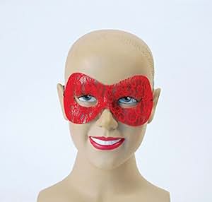 Amazon.com: Red Lace Domino Masquerade Eye Mask: Home Improvement