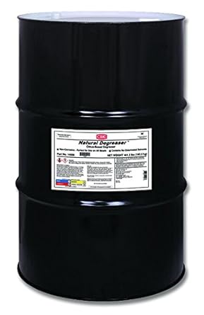CRC 14008 Natural Degreaser Citrus-Based Degreaser, 55 Gallon, Clear Liquid: Industrial ...