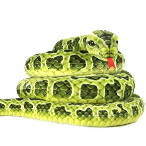 VIAHART Gustavo The Green Anaconda - 100 Inch Stuffed Animal Plush - by ...