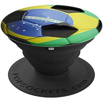 Amazon.com: Portugal Flag Football Soccer Ball - PopSockets Grip and ...