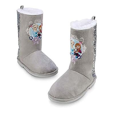 Amazon.com | Disney Girl's Frozen Anna and Elsa Boots | Boots