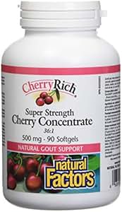 Amazon.com: Natural Factors - CherryRich Super Strength Cherry ...