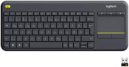 Logitech K400 Plus Wireless Livingroom Keyboard, QWERTZ German Layout ...