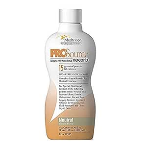 Amazon.com : ProSource NoCarb Liquid Protein, Neutral Flavor, 30 Ounce ...