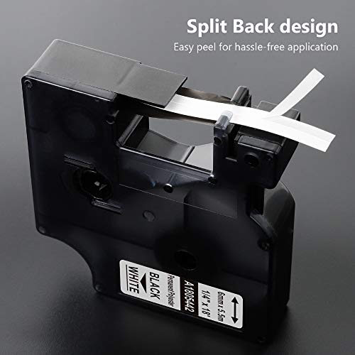 Aonomi Compatible Industrial Label Tape Replacement for DYMO 1805442 Permanent Polyester Label ...