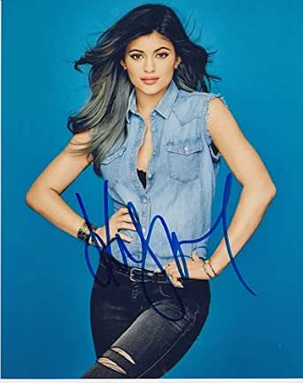 Kylie Jenner signed 8x10 photo at Amazon's Entertainment Collectibles Store