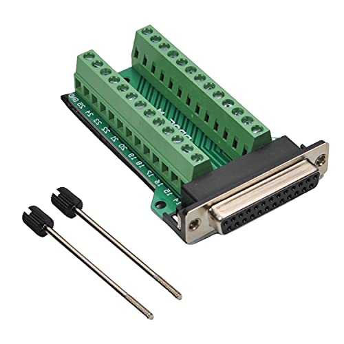 Fielect DB25 D-Sub 25Pin Female Adapter Jack Terminal Breakout PCB ...