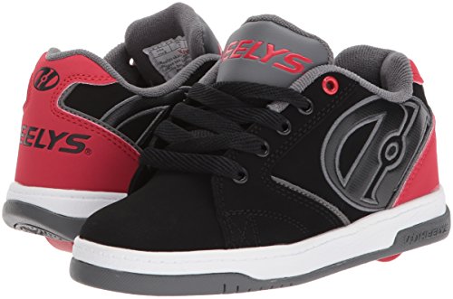 Heelys HE100032M Men's Propel 2.0 Sneakers, Black/Red/Grey - 9 ...