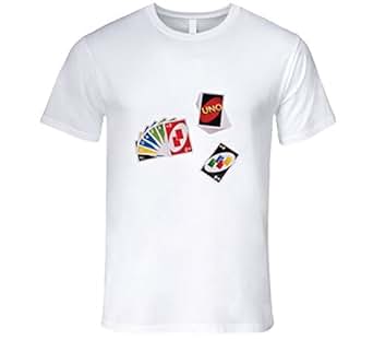Amazon.com: Uno Card Game T Shirt M White: Books